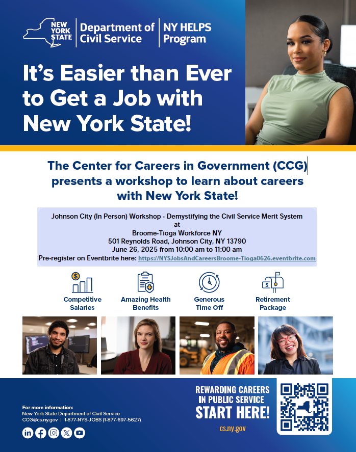 NYS Demystifying the Civil Service Merit System and Mini Job Fair ...